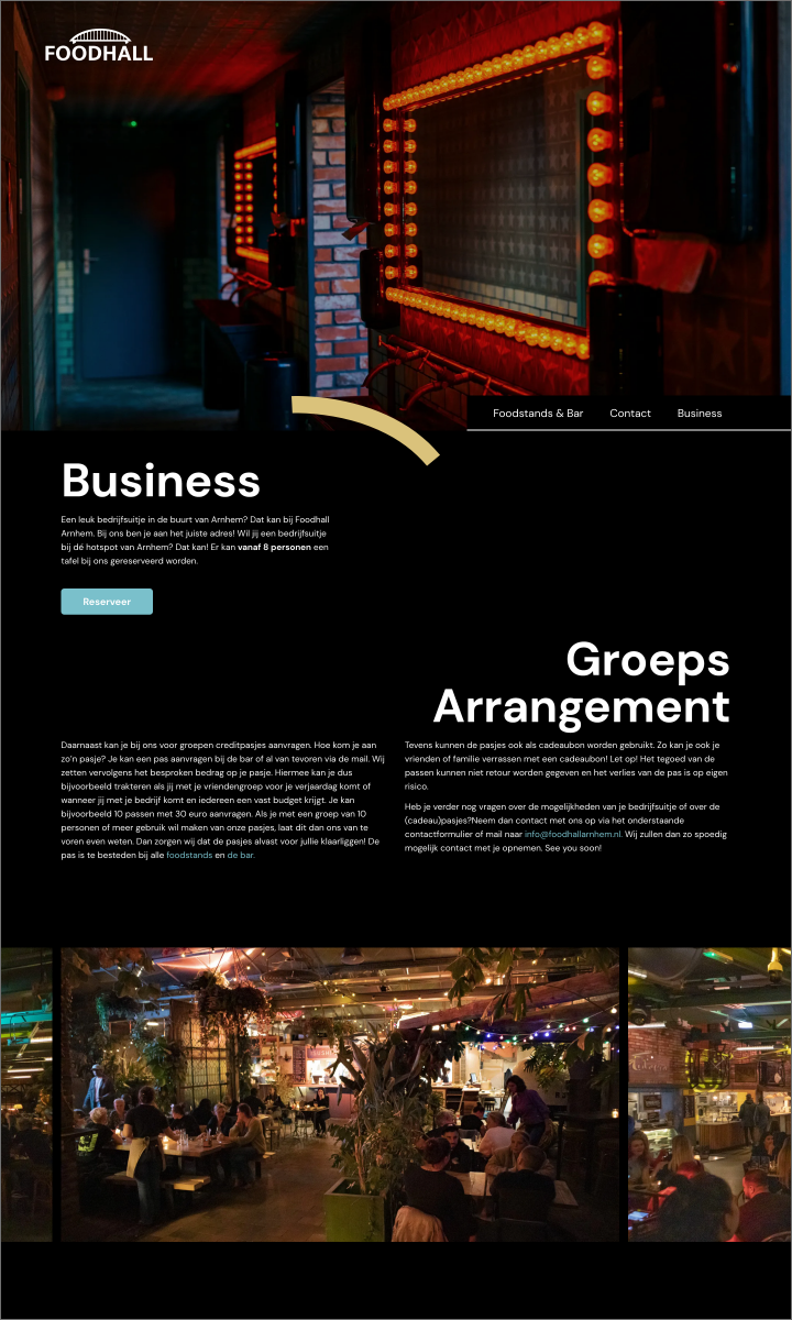 Foodhall Arnhem - BOOOM Digital Agency