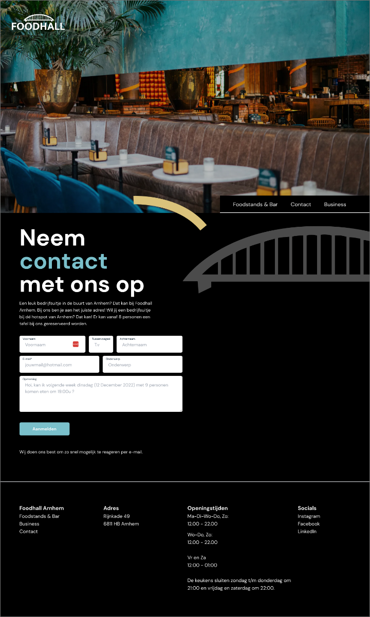 Foodhall Arnhem - BOOOM Digital Agency